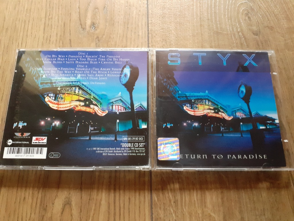 STYX - Return To Paradise 2CD | Kołobrzeg | Licytacja na Allegro Lokalnie