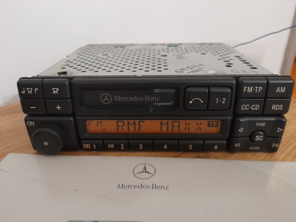 Radio Mercedes EXQUISIT w124 w201 r129 w140 w210 | Koszalin | Kup teraz ...