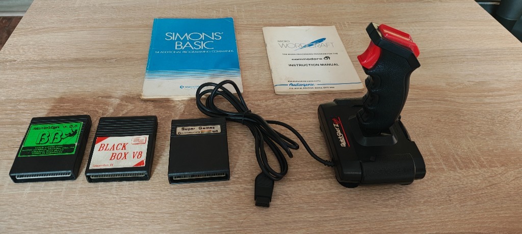 Commodore 64 Cartridge Kartridż 3 szt Joystick Spectravideo | Dopiewo ...