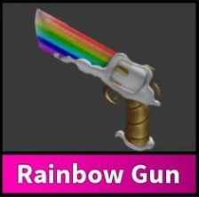 MURDER MYSTERY 2 (MM2) - RAINBOW GUN | Gdańsk | Kup teraz na Allegro ...