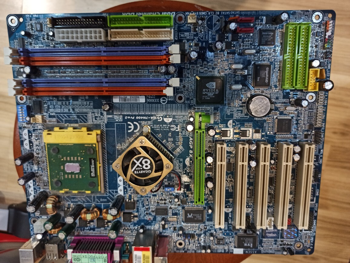 Płyta Gigabyte GA-7N400 Pro2, Nforce2, Socket 462 | Pępowo | Licytacja ...