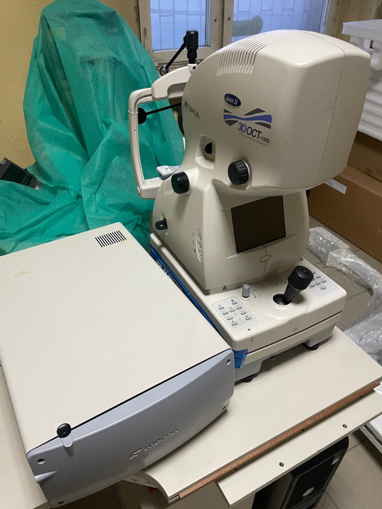 OCT tomograf Topcon 3D1000 | Września | Ogłoszenie na Allegro Lokalnie