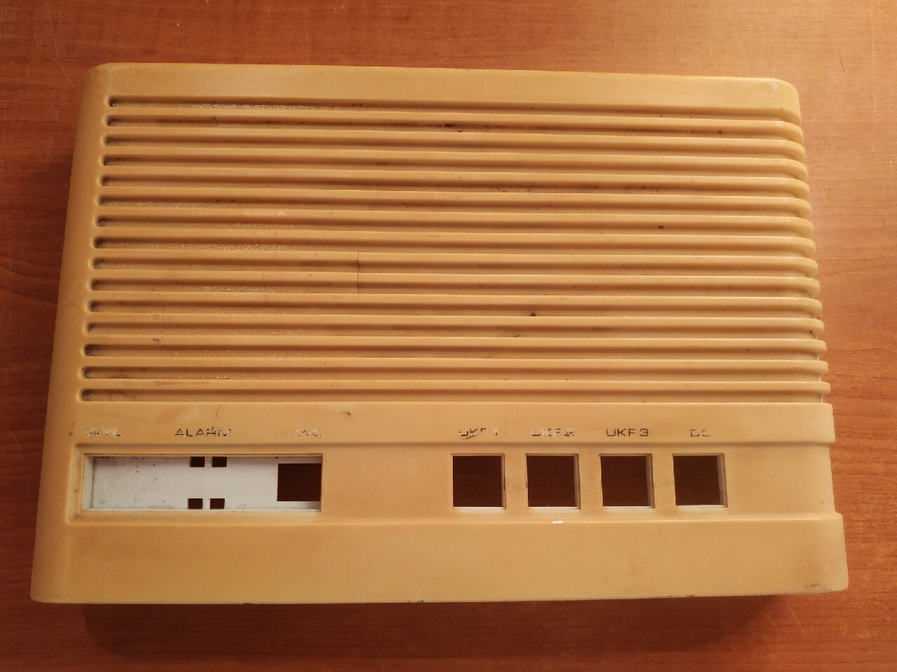 UNITRA Diora radio budzik Re 105 Czapla Pionier obudowa wierzch panel ...