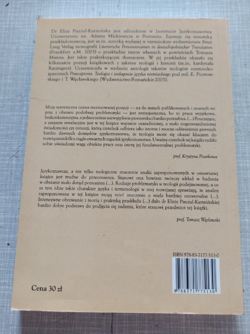 Językowy obraz Boga i świata Pieciul-Karmińska | Łódź | Kup teraz na ...