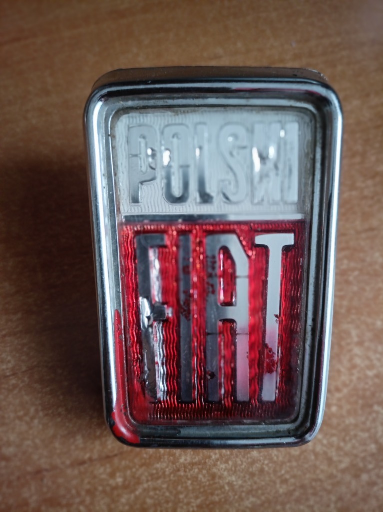 Emblemat POLSKI FIAT z PRL | Tarnobrzeg | Kup teraz na Allegro Lokalnie