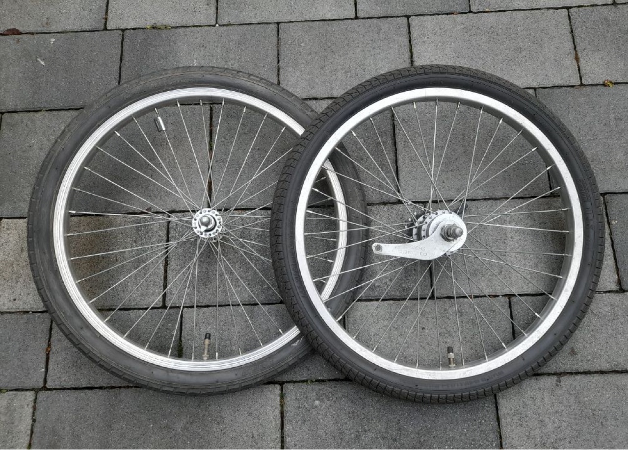Komplet kół aluminium 20” składak Sachs Spectro T3 36H | Wieluń | Kup ...