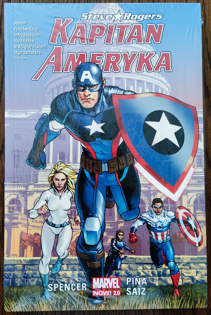 Spencer - Kapitan Ameryka Steve Rogers 1 nowy w folii | Kraków | Kup ...