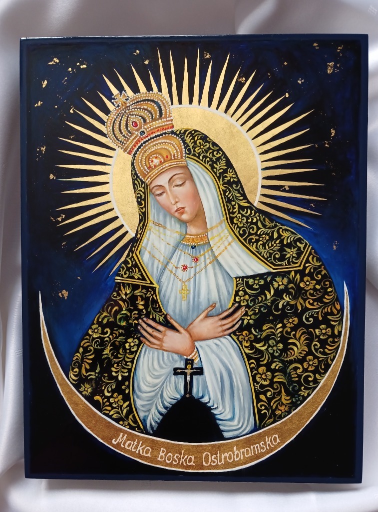 Ikona Matka Boska Ostrobramska | Baboszewo | Kup teraz na Allegro Lokalnie