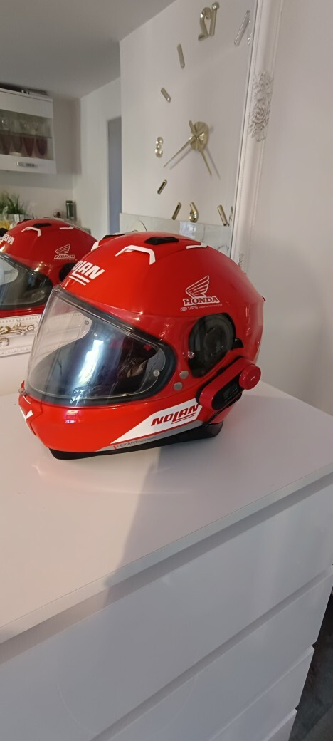 Kask motocyklowy na motor Nolan N87 + Intercom | Płoty | Kup teraz na ...