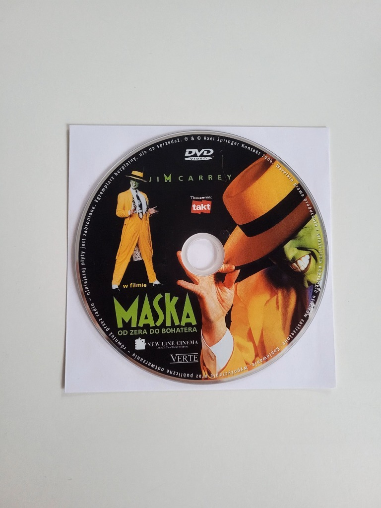 Maska Dvd - Niska cena na Allegro.pl