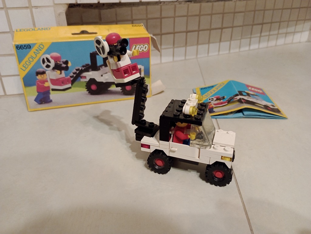 LEGO 6659 EKIPA TV PEŁEN ZESTAW RETRO UNIKAT | Warszawa | Licytacja na ...