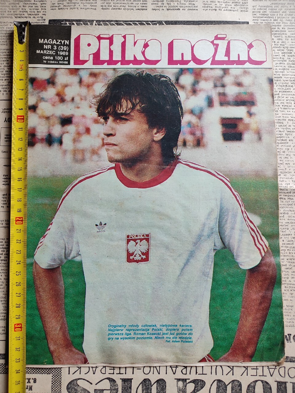 Reprezentacja Polski Roman Kosecki 1989 Legia CWKS | Kraków | Licytacja ...