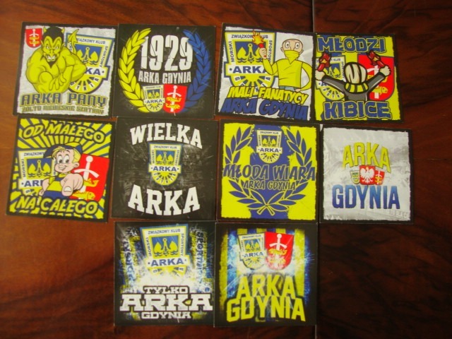 Vlepki Arka Gdynia #7 | Kraków | Licytacja na Allegro Lokalnie
