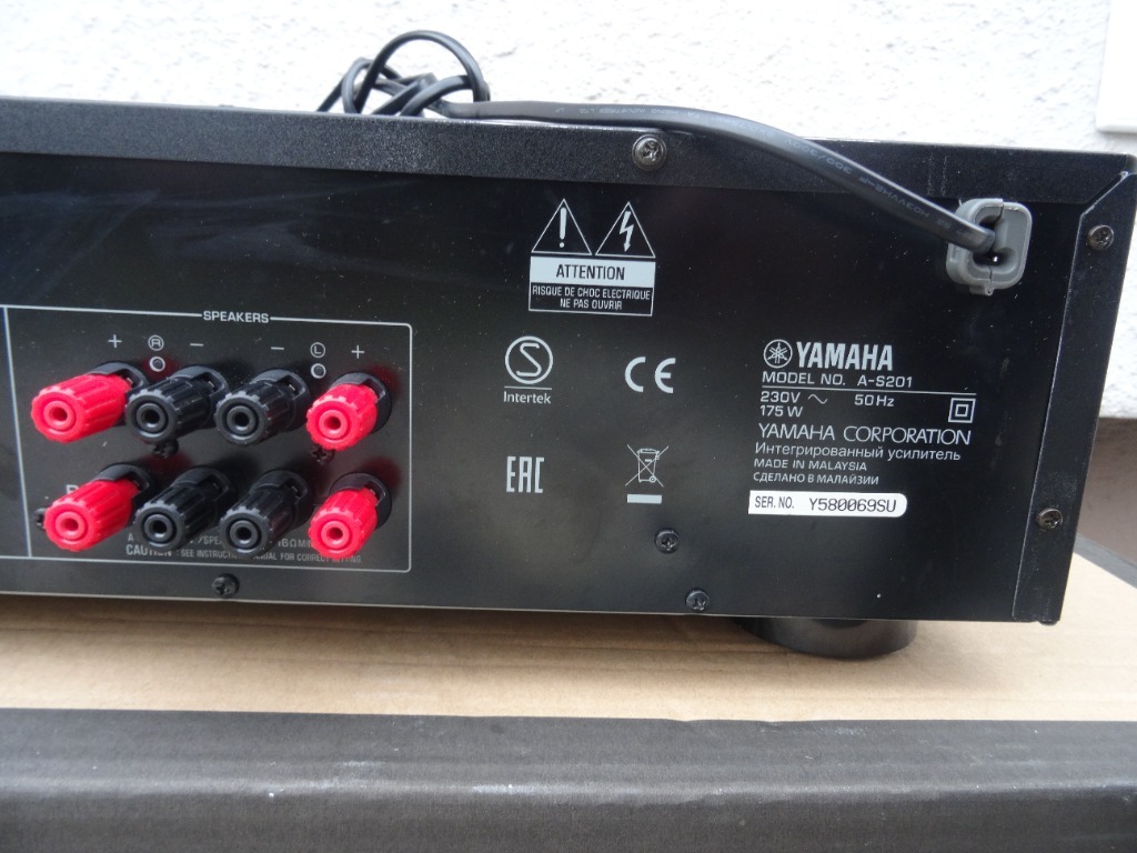 Wzmacniacz YAMAHA A-S201 DEFEKT | Buk | Licytacja na Allegro Lokalnie