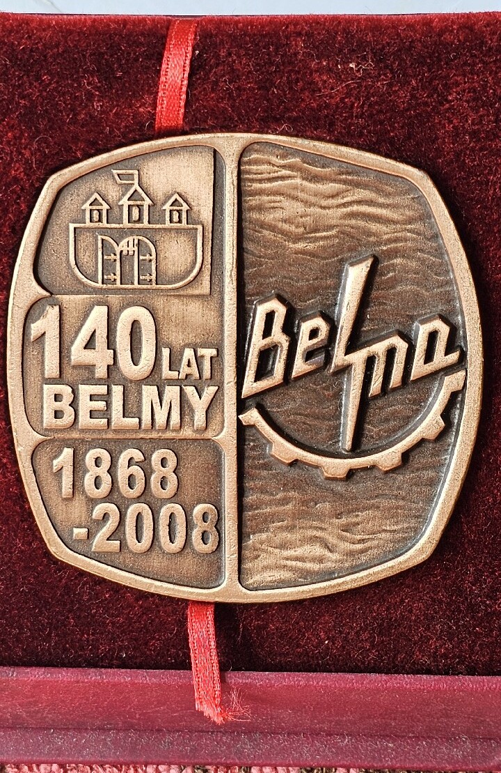 Belma 140 lat BZEM BELMA S A Medal z brązu | Jelenia Góra | Kup teraz ...