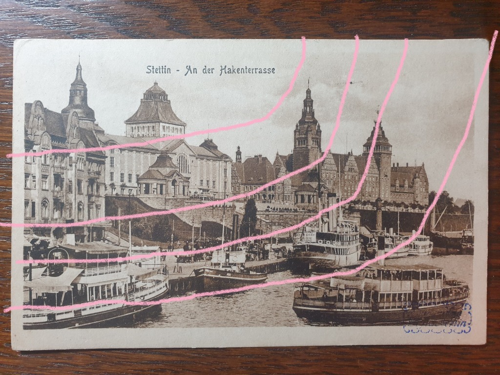 SZCZECIN 1921 Stettin Port Taras | Tarnów | Licytacja na Allegro Lokalnie