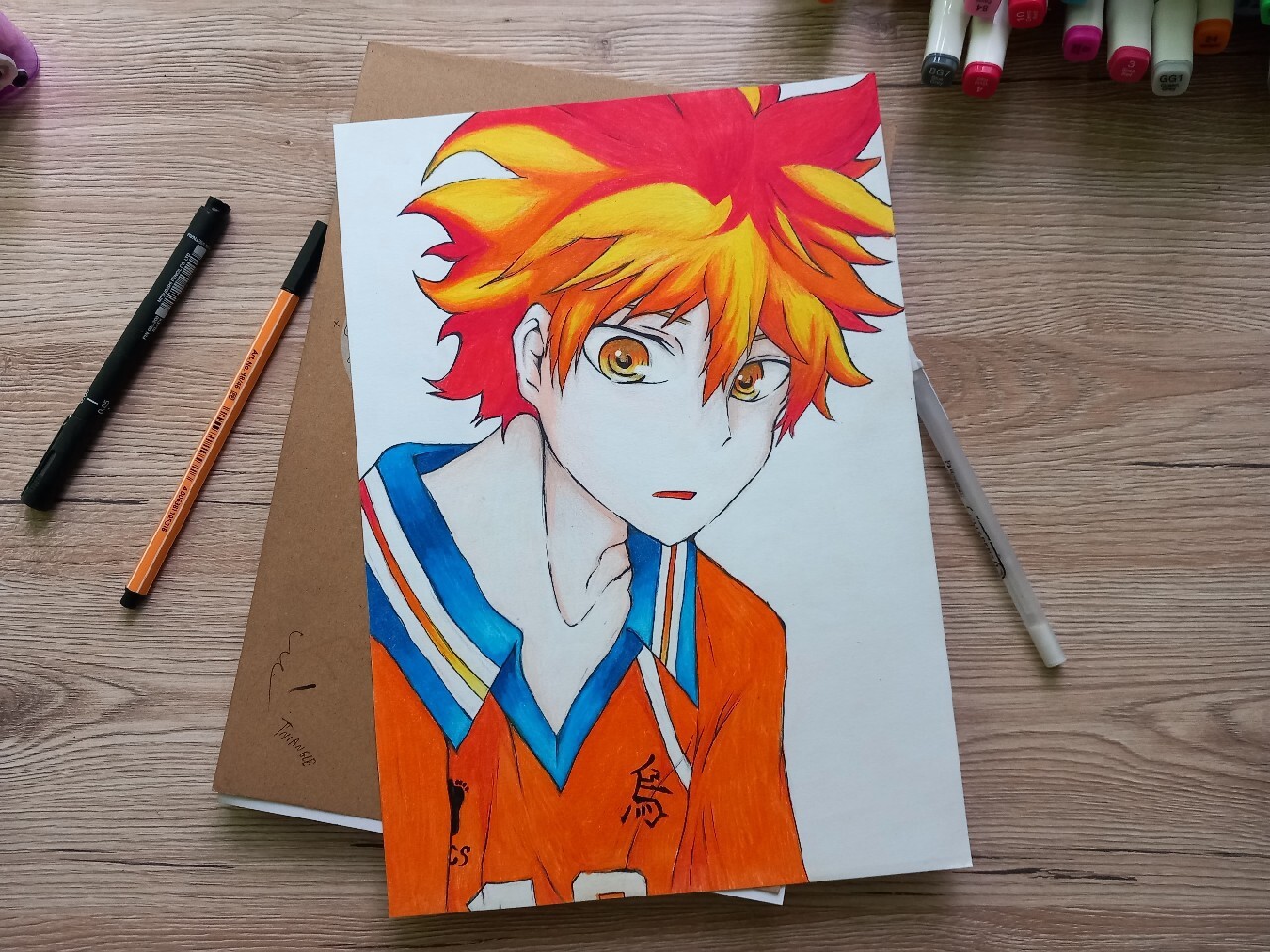 Rysunek Anime Manga A4 Boy | Radoszewnica | Kup teraz na Allegro Lokalnie