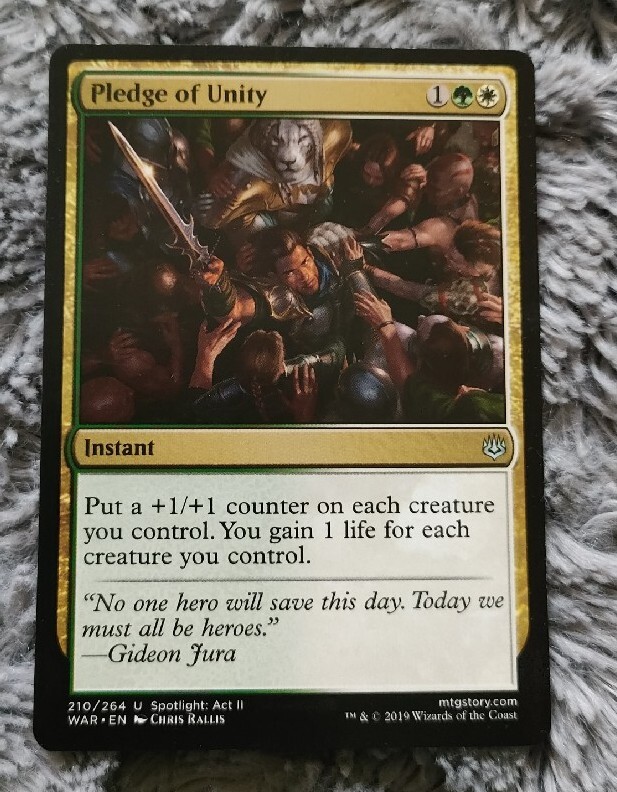 Pledge of Unity karta MTG | Marki | Kup teraz na Allegro Lokalnie