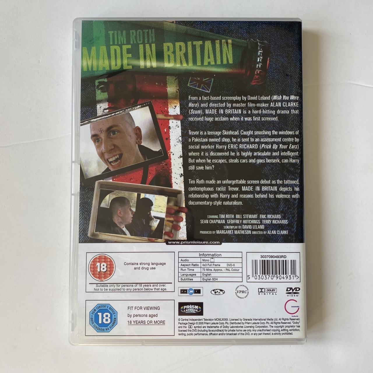 Made in Britain (1982) DVD Tim Roth EN | Gdynia | Kup teraz na Allegro ...