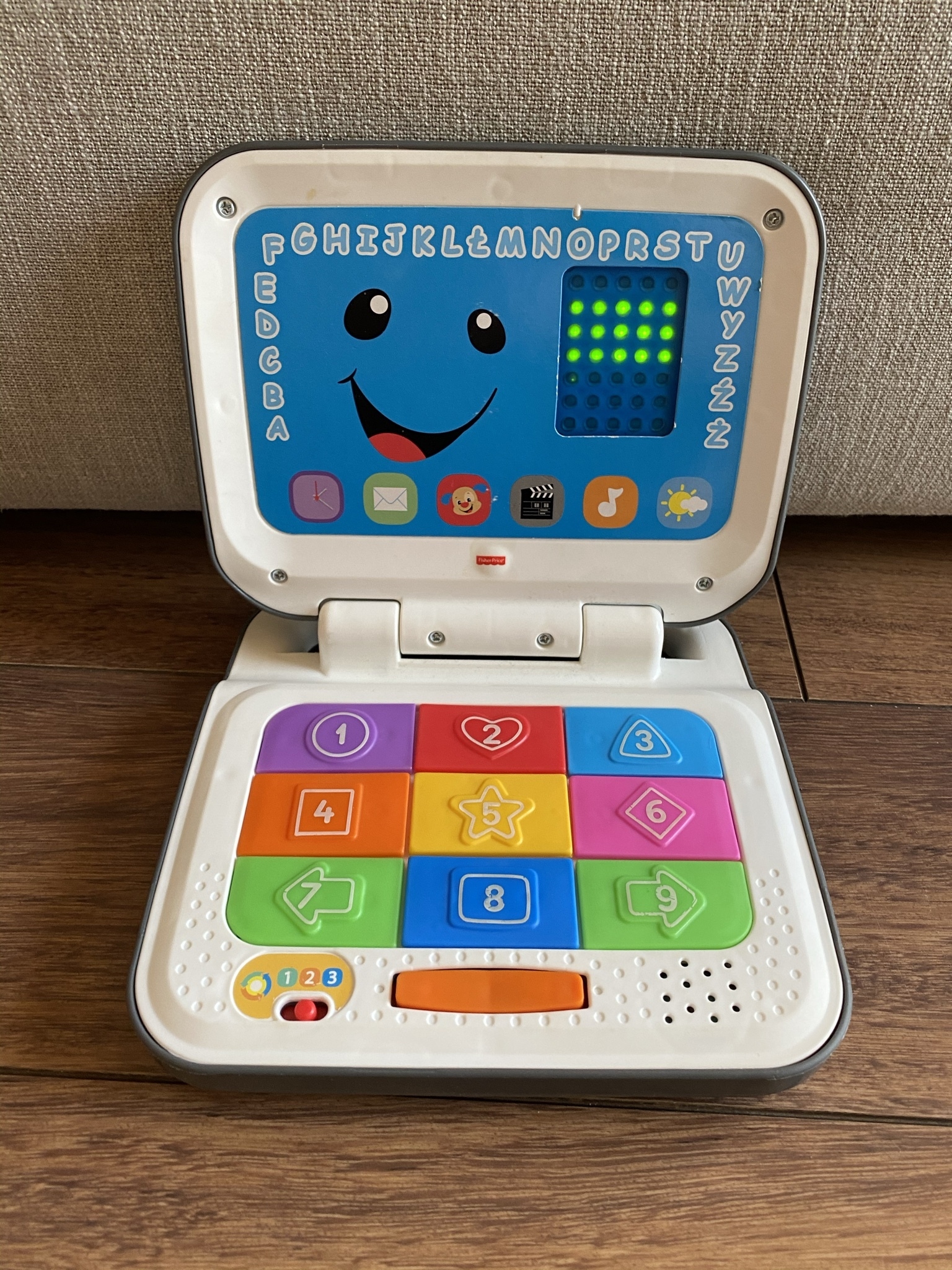 *zabawkowy laptop* Fisher Price*interaktywny* | Rzeszów | Kup teraz na ...