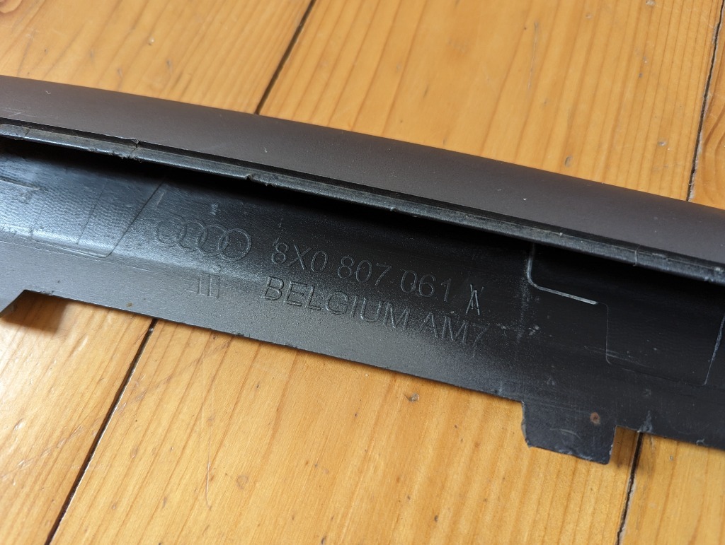 Spoiler zderzaka Audi A1 oryginał 8X0 807 061 | Bielsko-Biała | Kup ...