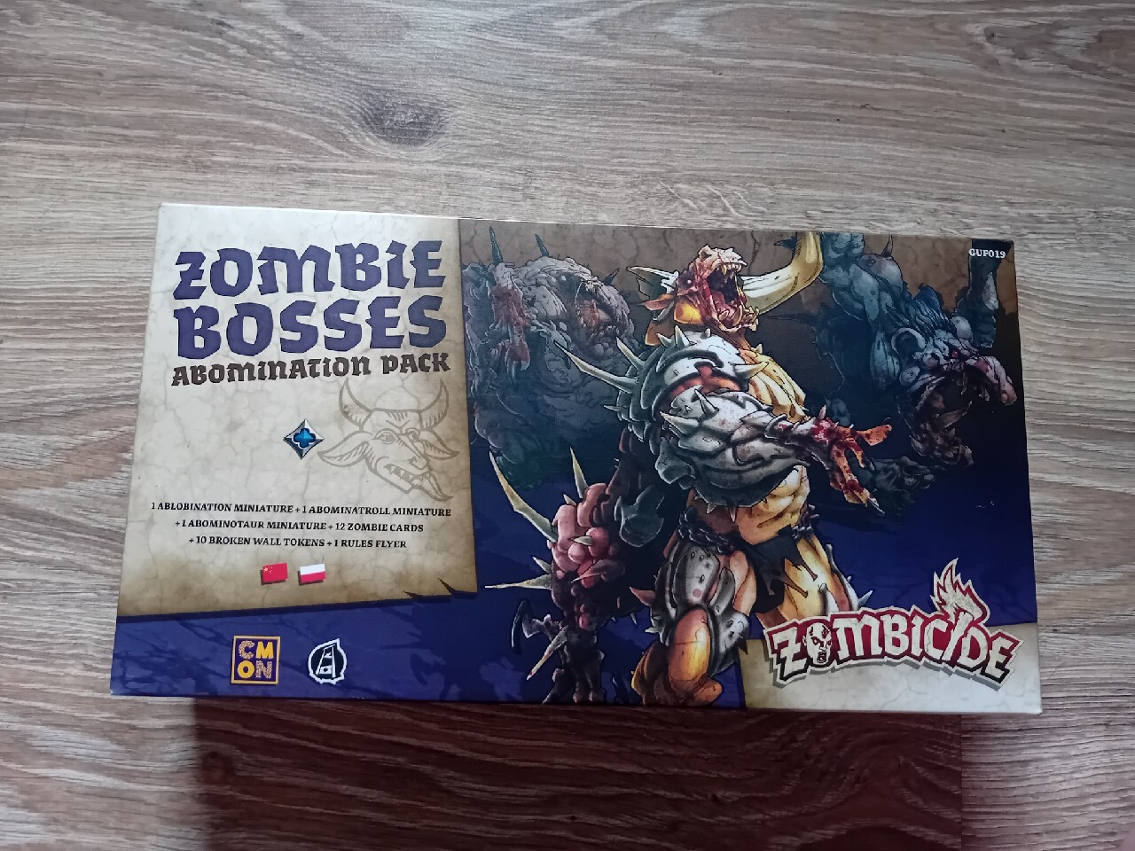 Zombicide. Zombie bosses. Abomination pack | Jawiszowice | Kup teraz na Allegro Lokalnie