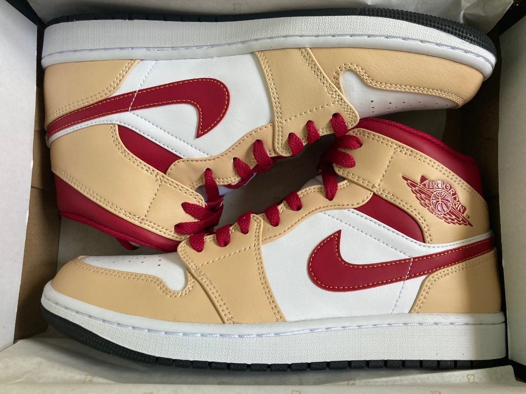Air Jordan 1 Mid - 'Cardinal' - r.42.5/27cm | Wałbrzych | Kup teraz na ...