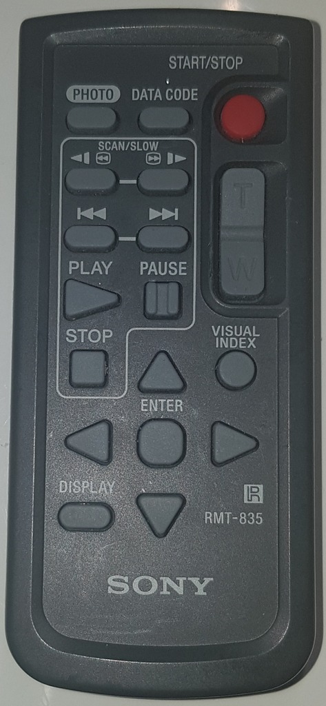 PILOT SONY RMT-835 ORGINAŁ Z BATERIĄ | Kraków | Licytacja na Allegro ...