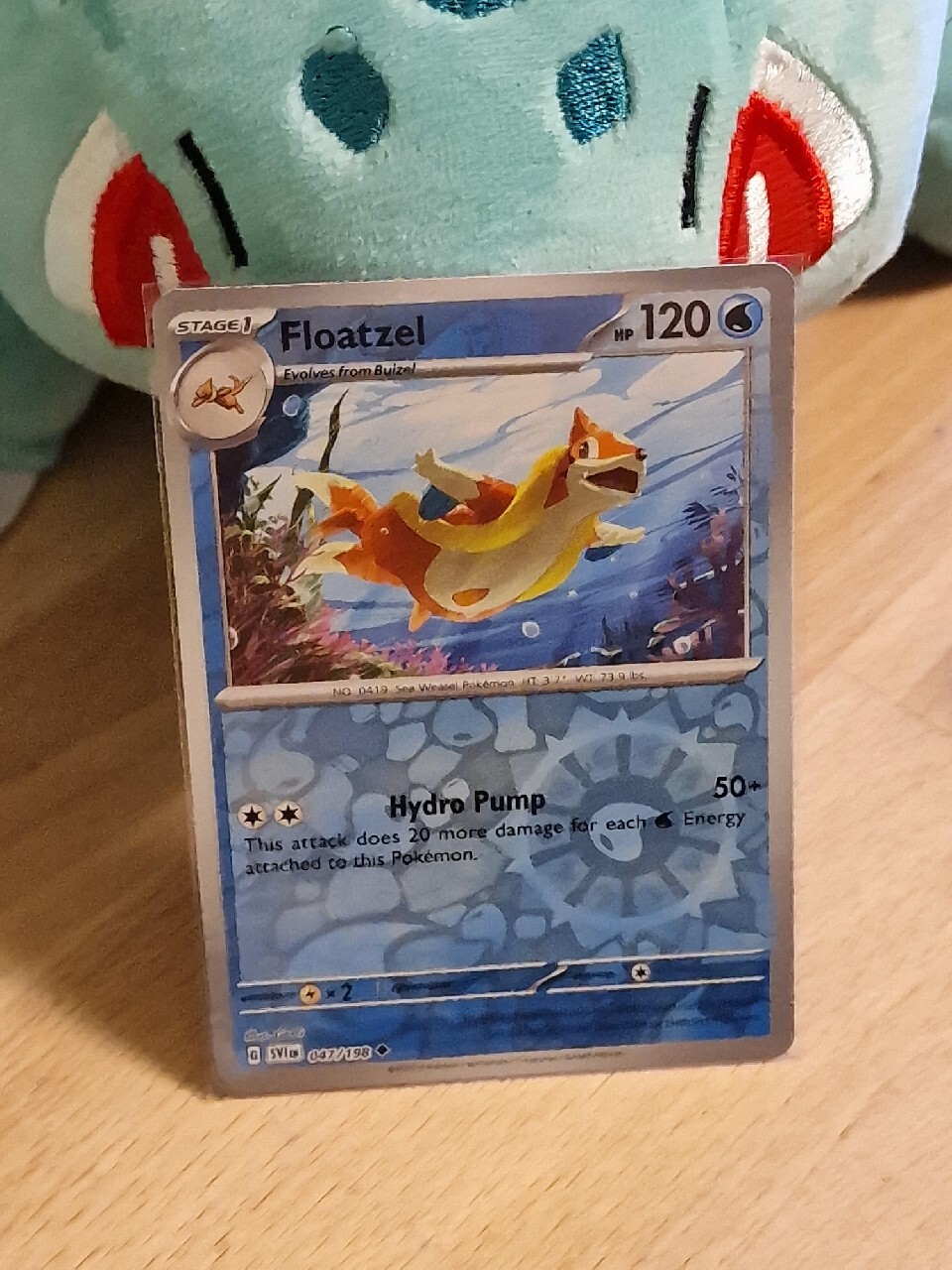 Karta Pokemon Floatzel SVI 047 Reverse Holo | Gdańsk | Kup teraz na ...