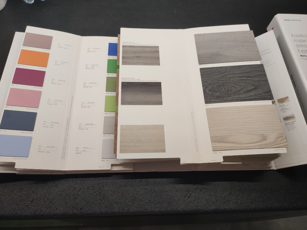 Wzornik Egger 2020-2022 Płyty meblowe + Blaty | Katowice | Kup teraz na Allegro Lokalnie