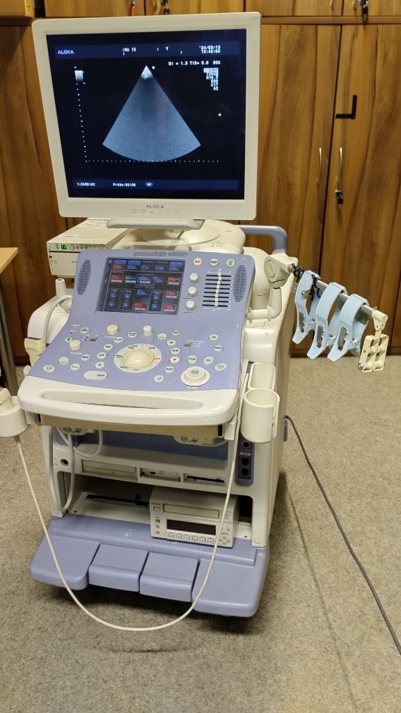 Aparat USG Aloka Prosound Alpha 10 Echokardiograf | Warszawa | Kup ...