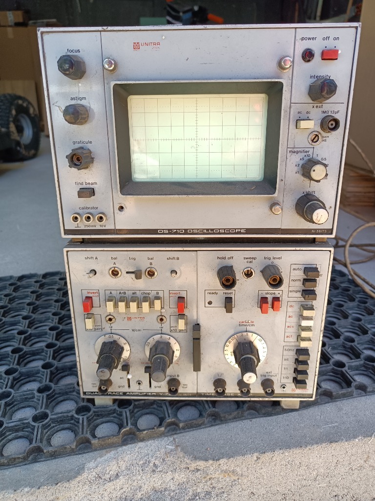 Unitra Oscyloskop Os-710 - Niska cena na Allegro