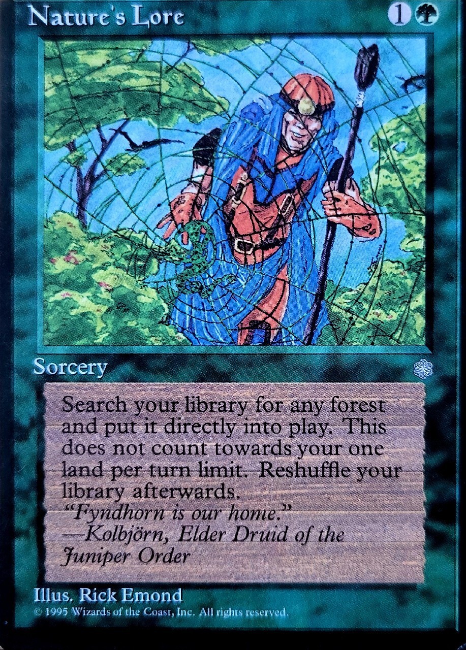 MTG - Nature's Lore - Ice Age Edition | Warszawa | Kup teraz na Allegro ...