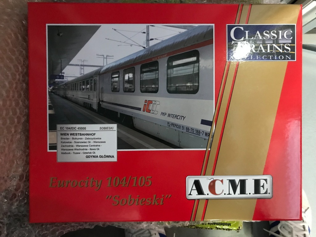 ACME 55258 EIC "Sobieski" PKP Intercity | Wrocław | Kup teraz na Allegro Lokalnie