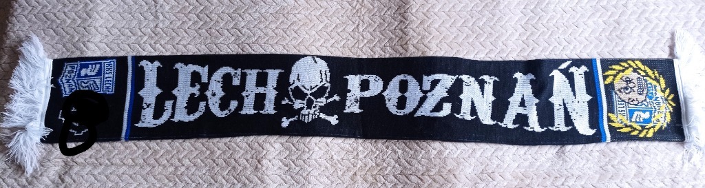 Szal Lech Poznań Cracovia Hooligans Arka | Śrem | Kup teraz na Allegro ...