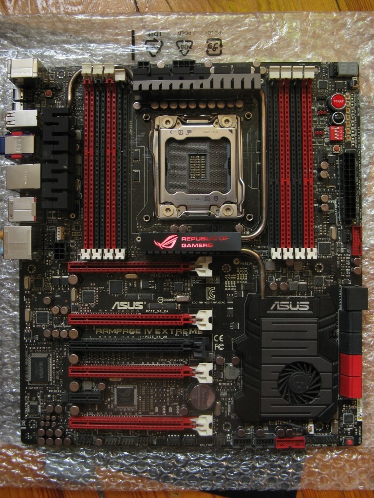 Płyta główna ASUS RAMPAGE IV EXTREME LGA 2011 ROG | Grodzisk Mazowiecki ...