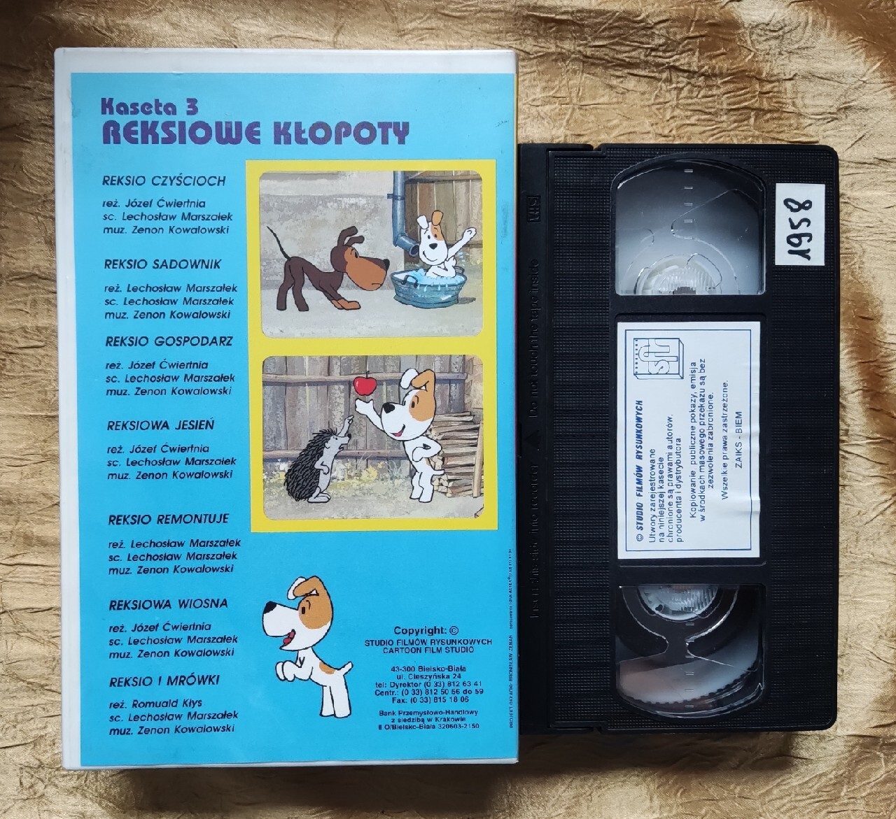 REKSIO - reksiowe kłopoty !!! Kaseta VHS video | Lubliniec | Kup teraz ...