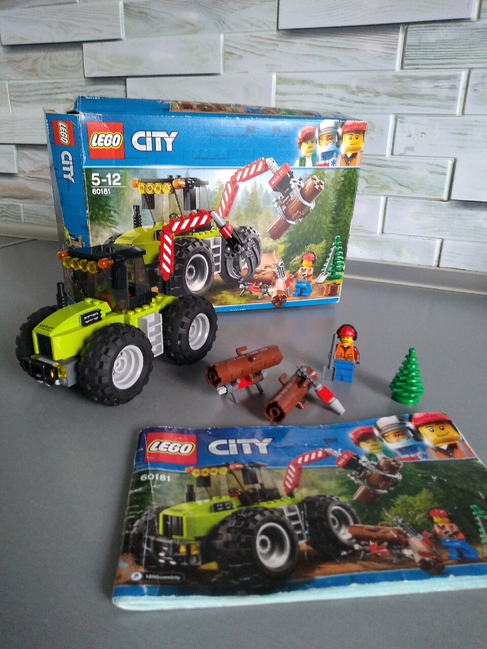 Klocki LEGO traktor leśny 60181 | Rybnik | Kup teraz na Allegro Lokalnie