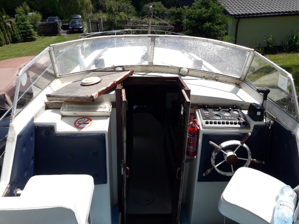 Jacht motorowodny CLEOPATRA 700 7m cruiser bmw Mar | Lublin ...