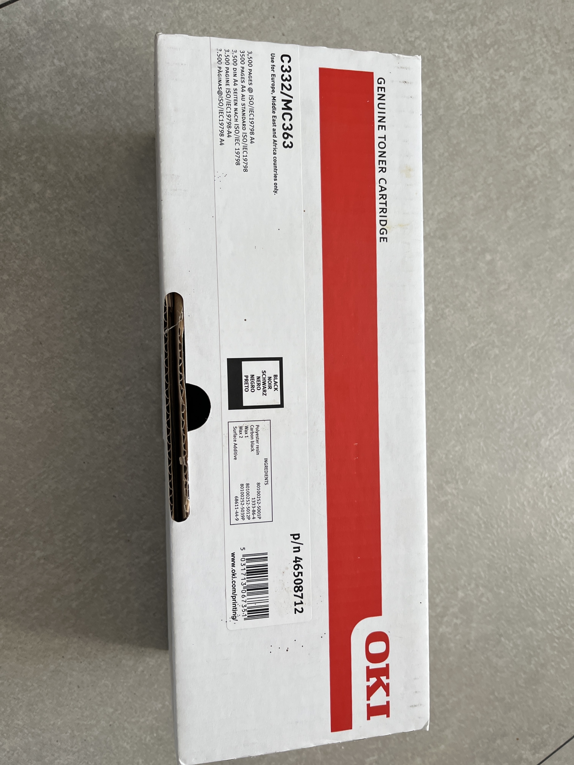 Toner black OKI C332 mc363 | Lubin | Kup teraz na Allegro Lokalnie