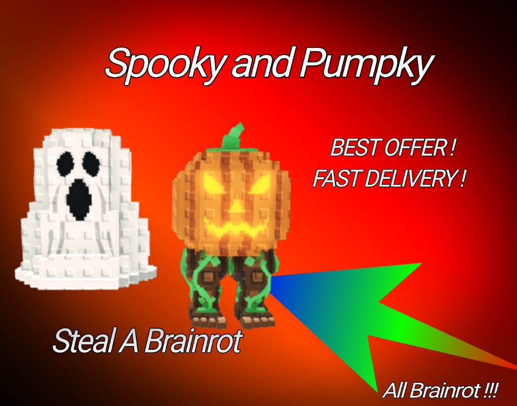 Roblox Steal A Brainrot Spooky and Pumpky 770/s NAJTANIEJ ! | Sopot ...