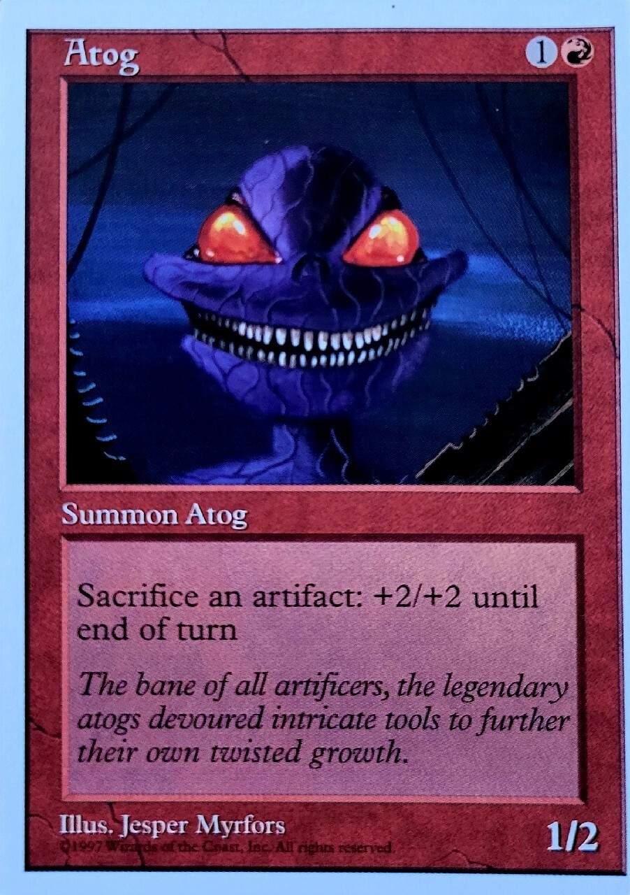 MTG - Atog - 5th Edition | Warszawa | Kup teraz na Allegro Lokalnie