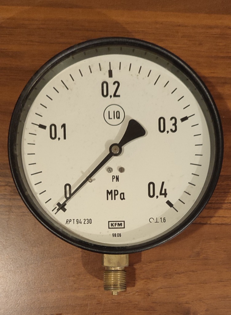 Manometr 0,4 MPa (0-4bar) M20x1,5 KFM | Wodzisław Śląski | Kup teraz na Allegro Lokalnie