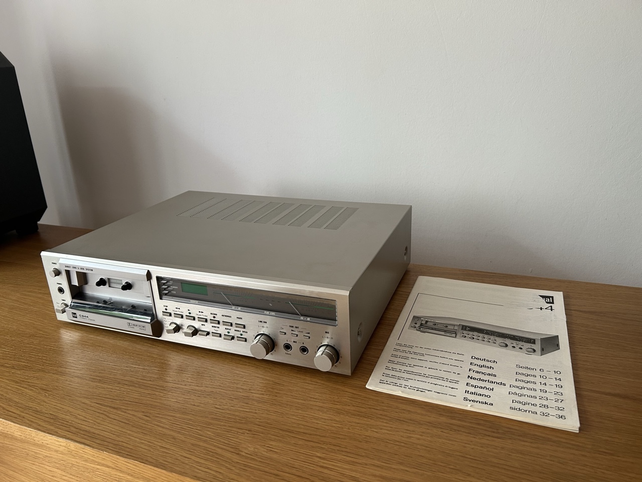 Dual C 844 magnetofon kasetowy | Warszawa | Ogłoszenie na Allegro Lokalnie