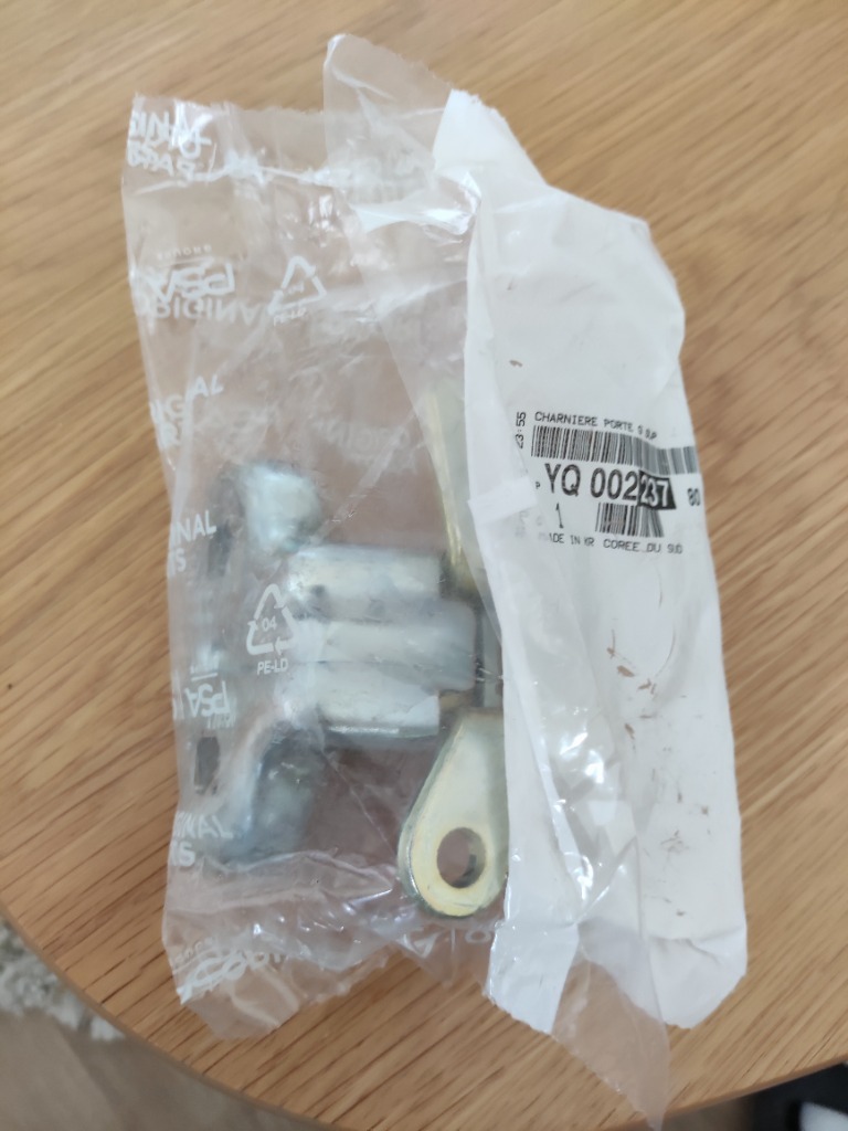 Opel zawias drzwi tylnych górny lewy 13501713 | Lębork | Kup teraz na ...