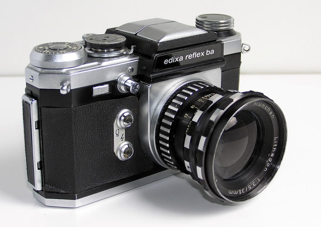 Edixa Reflex BA + Lithagon 35mm/1:3.5 M42 UNIKAT | Gdańsk | Licytacja ...
