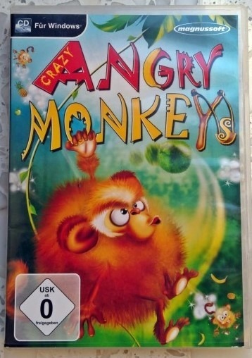 GRA PC CDROM CRAZY ANGRY MONKEYS DE jak angry birds | Warszawa | Kup teraz na Allegro Lokalnie