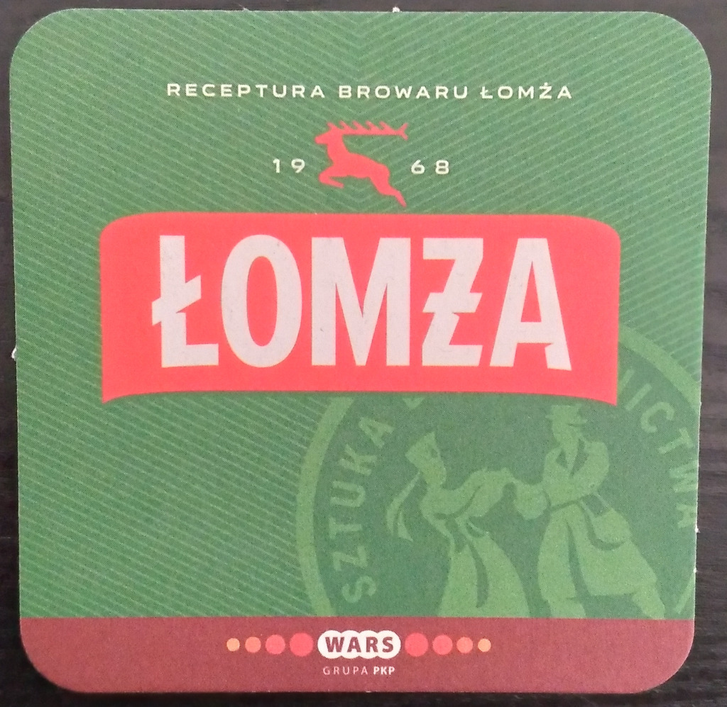 Podstawka browar Łomża dla PKP Wars LOMBL049 | Gliwice | Licytacja na ...