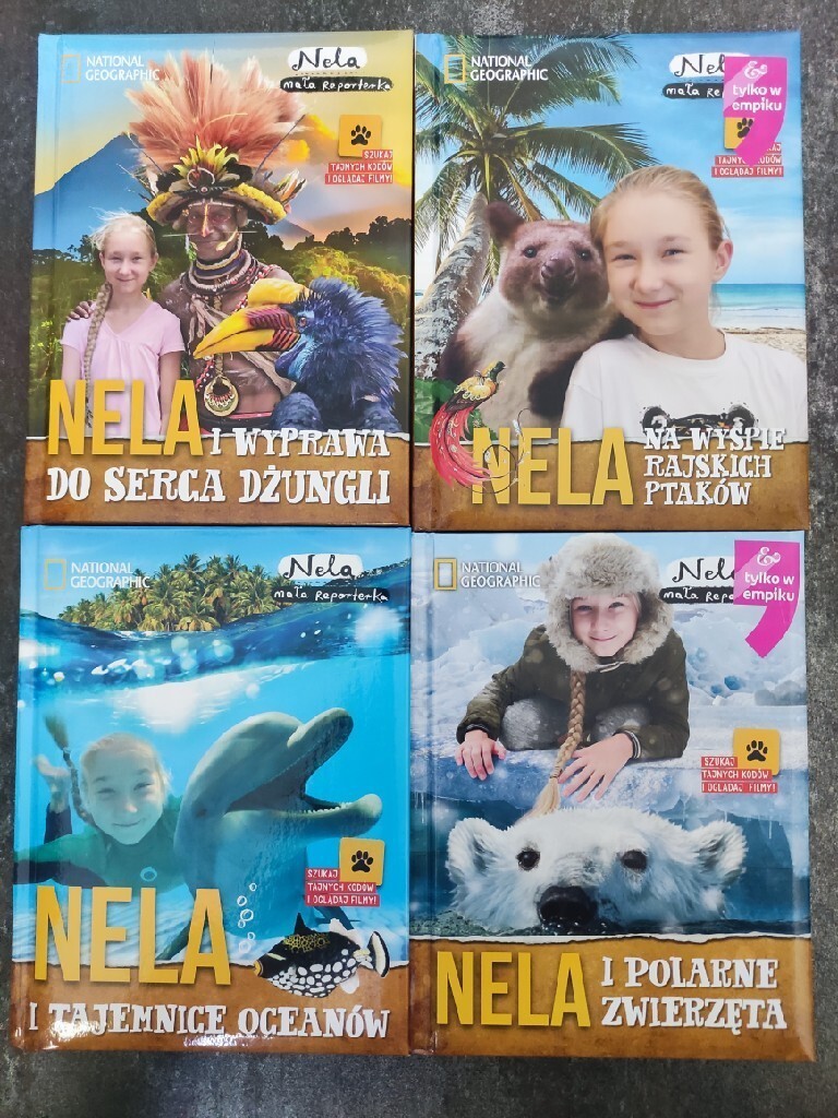 Nela Mała reporterka 4tomy jak nowe | Pisz | Kup teraz na Allegro Lokalnie