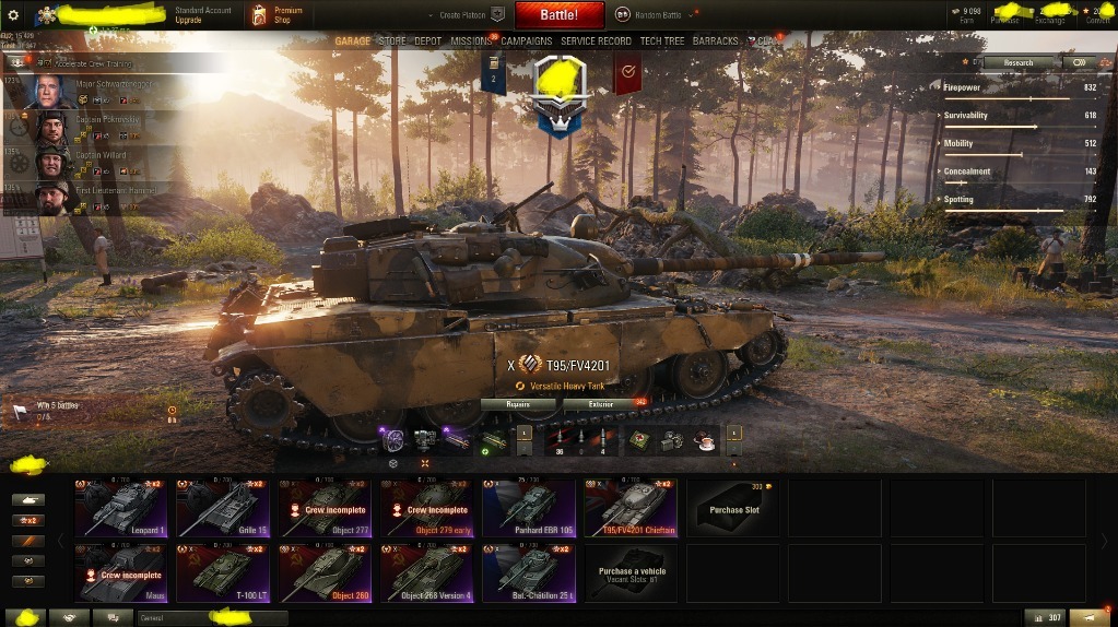 Czas WoT, Epic Camo, Chieftain, 260, 279, 3800wn8 | Warszawa | Kup ...